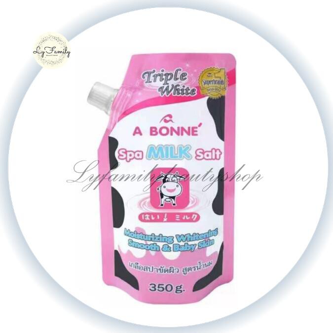 Abonne Milk Spa Body Bath Salt 350g | Shopee Philippines