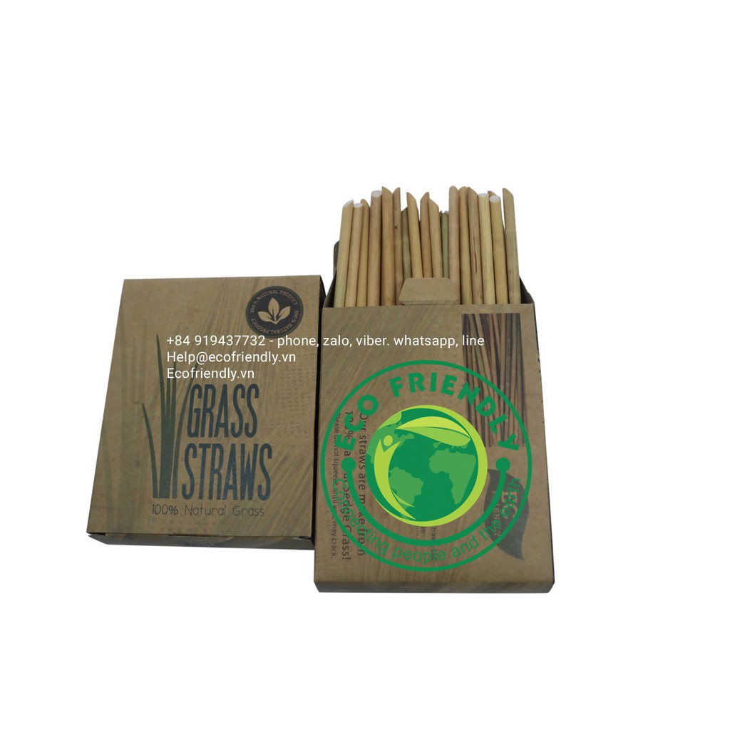Short Dried grass straws 11 cm type I (Export type) Short Dried grass ...