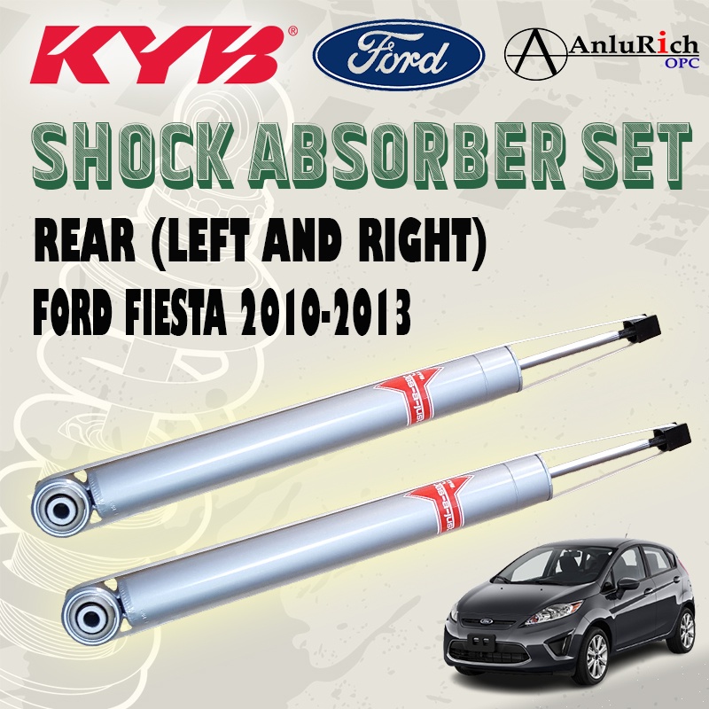 KYB REAR SHOCK ABSORBER for Ford Fiesta 2010-2013 LEFT and RIGHT (SET ...