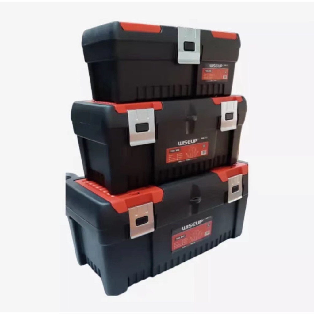 Wiseup Plastic Tool Box Set 20" 17" 14" /SET | Shopee Philippines