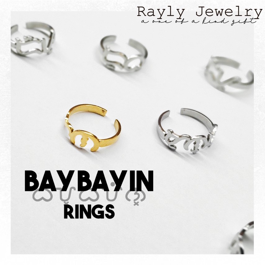 Baybayin Script Ring (Filipino Script) | Shopee Philippines