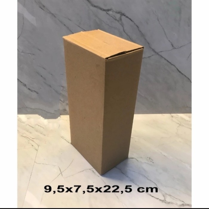 Plain CARDBOARD BOX PACKING 9,5X7,5X22,5 CM JERRY CAN BOX 1 LITER DUS ...