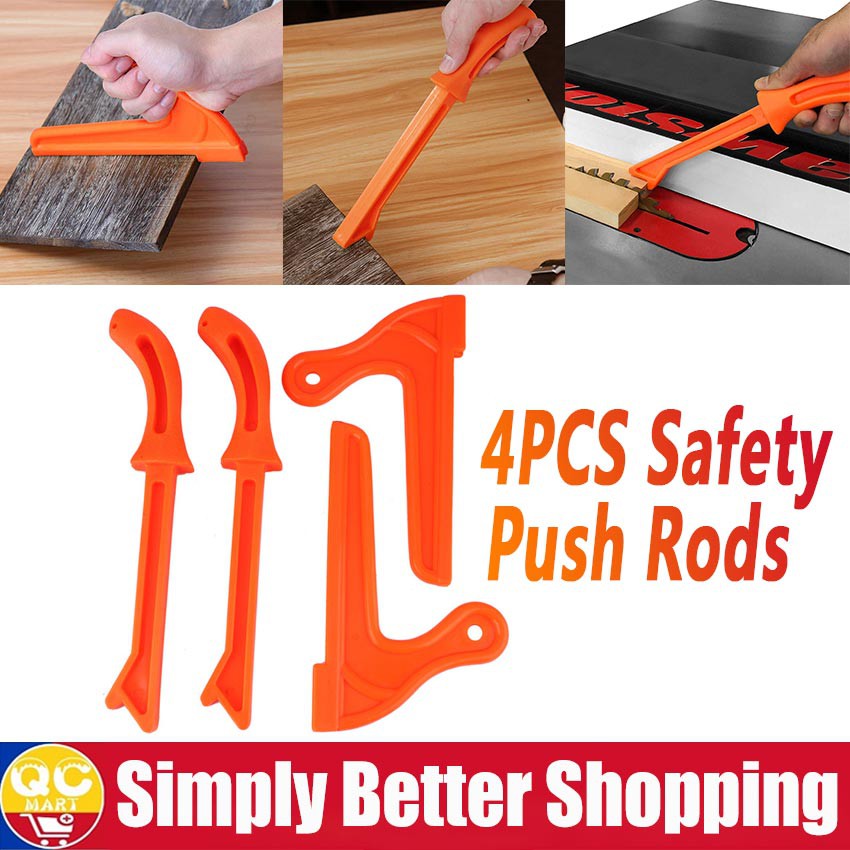 4pcs Wood Saw Push Stick Set For Carpentry Accessories Home tool T1 T2 ...
