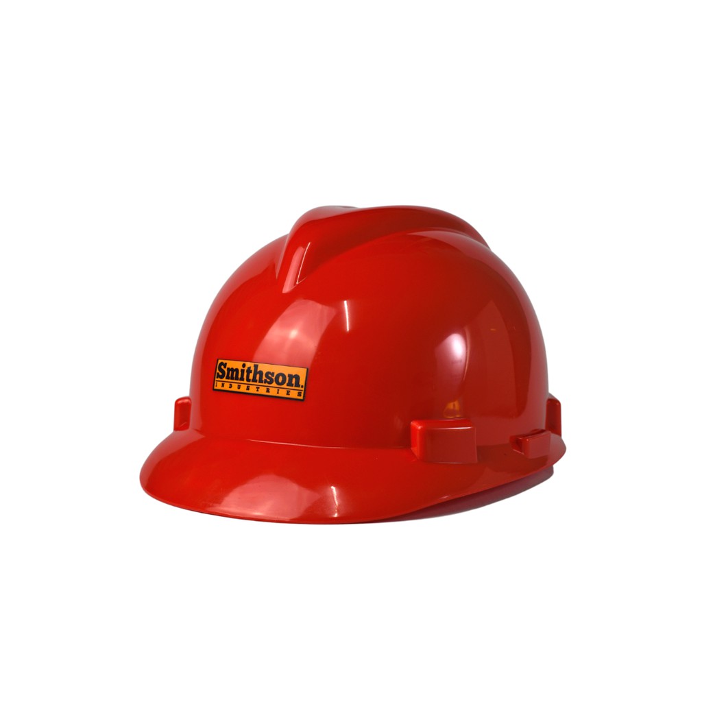 SMITHSON Red Hard Helmet Safety Helmet For Construction Protection Hard ...