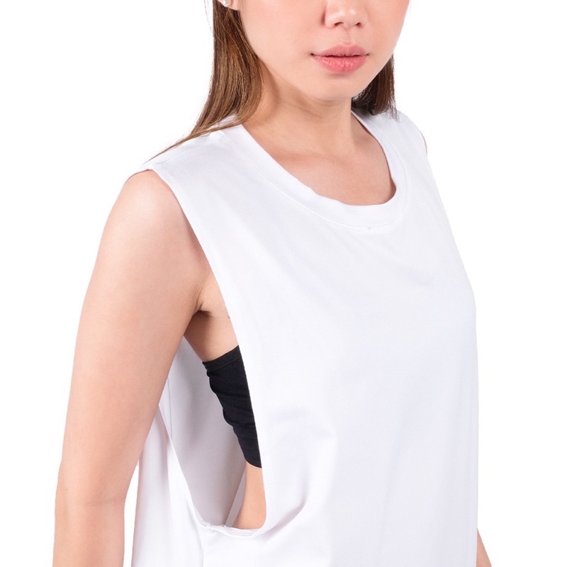 Muscle Tee Sando For Women Activewear Set Loose Oversized Tees ...