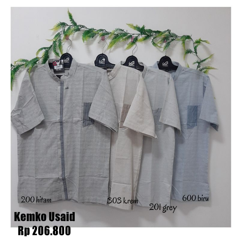 KEMEJA Koko Rabbani Kemko Usaid Short Sleeve Shirt | Shopee Philippines