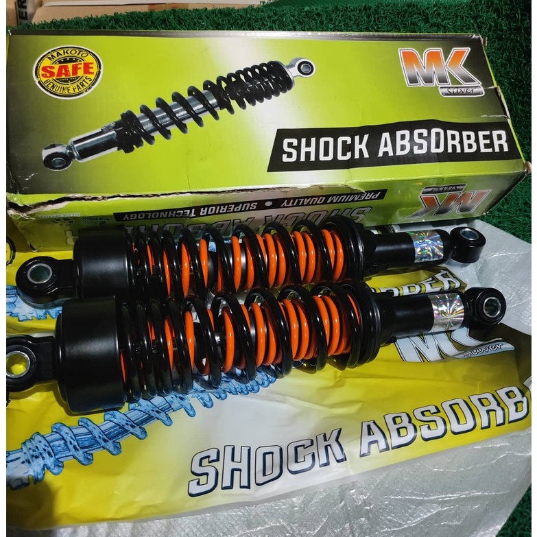 MAKOTO Shock black/orange CT100/CT125 (pair/pares) | Shopee Philippines