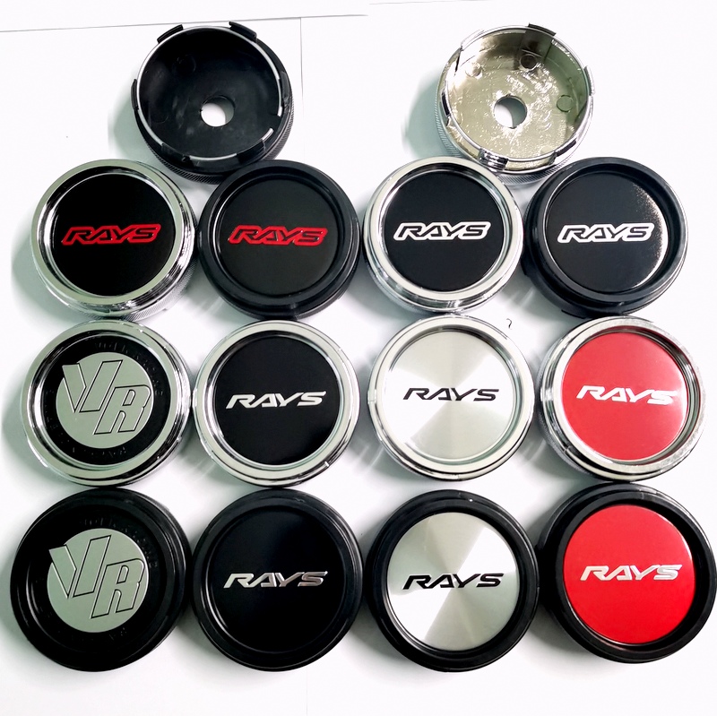 4PC 66MM RAYS center caps wheel cap VOLK RACING RAYS TE37 CE28 RE30 ...