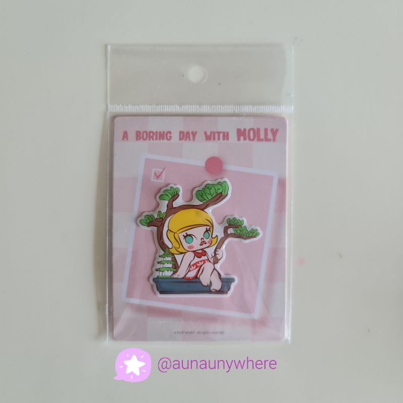Sticker Molly Popmart A boring day with (Sold Separately) | Shopee ...