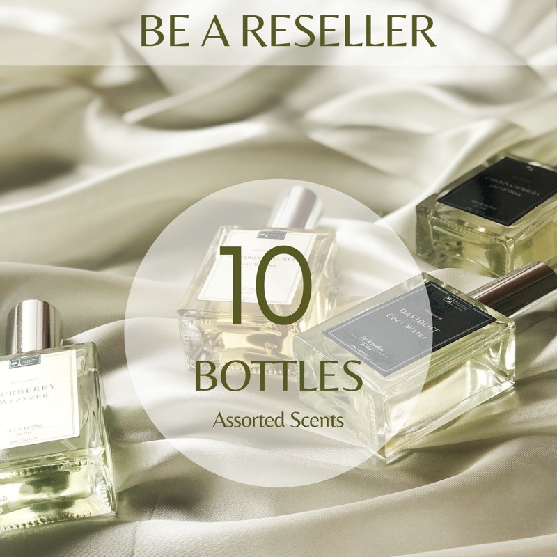 RESELLER PACKAGE (10 Bottles of Perfume with Box) | Scenteur Essentials ...