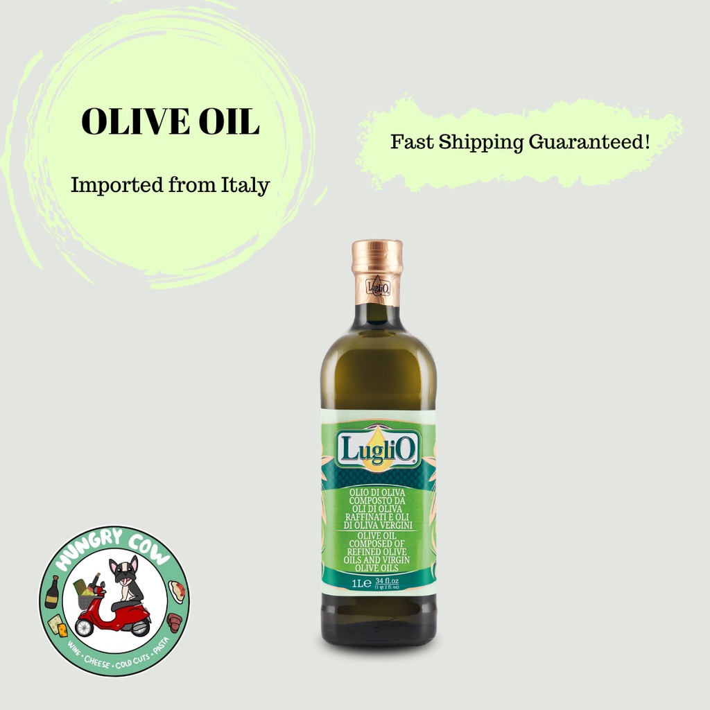 Luglio Olive Oil 1 L bottle | Shopee Philippines