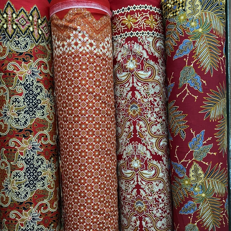 JEACES Batik Print Cotton #63 - 45" width FABRIC SOLD PER YARD | Shopee ...