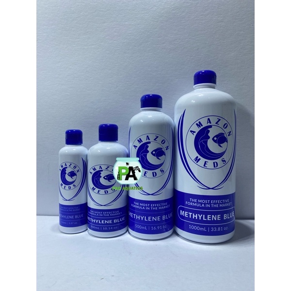 Amazon meds 150ml & 300ml Anti chlorine Methylene blue | Shopee Philippines