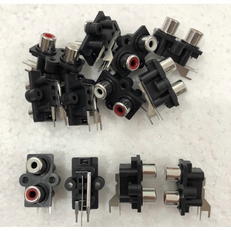 Sleep model 2-pin bell rca socket (Plug pcb) | Shopee Philippines
