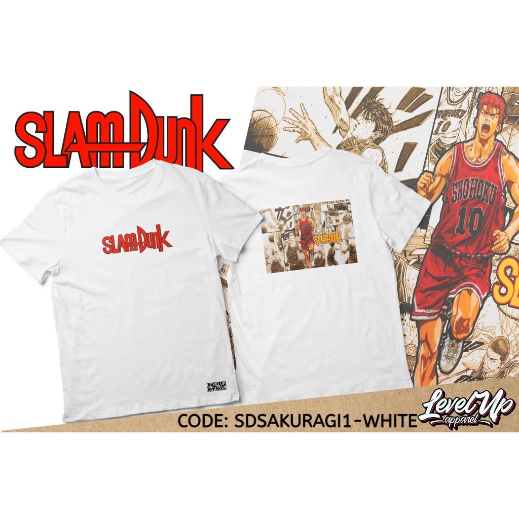 THER@HANAMICHI SAKURAGI Slam Dunk Anime Shirt Tshirt | Shopee Philippines