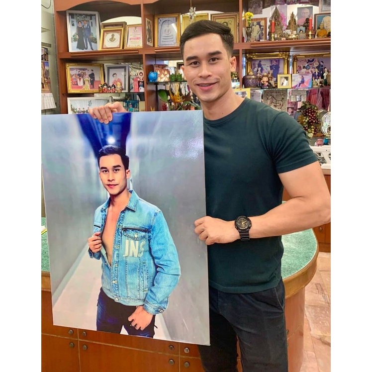 80x60 Glossy Photo Floating Frame Your Own Design Gift. There Is One ...