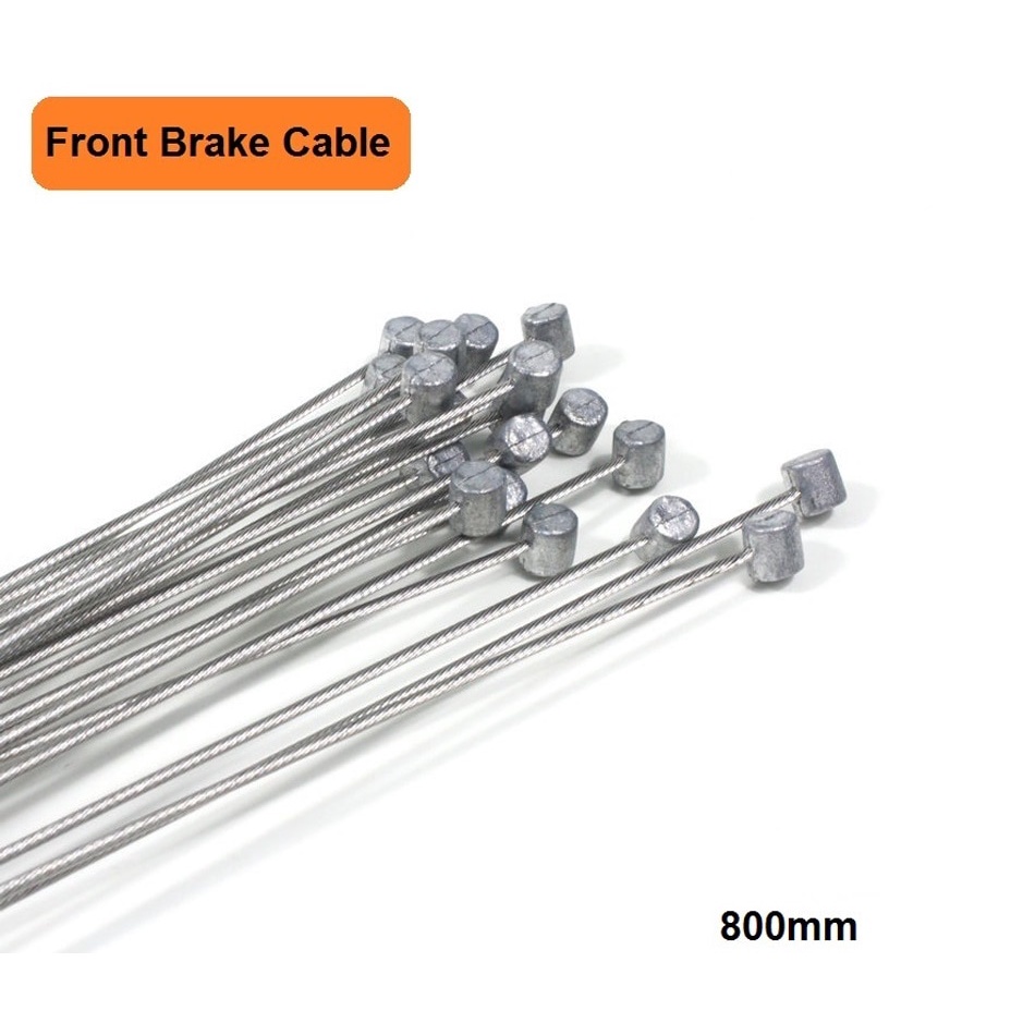 5PCS Bicycle Brake Cables Mountain Bike Brake Inner Cable Stainless ...
