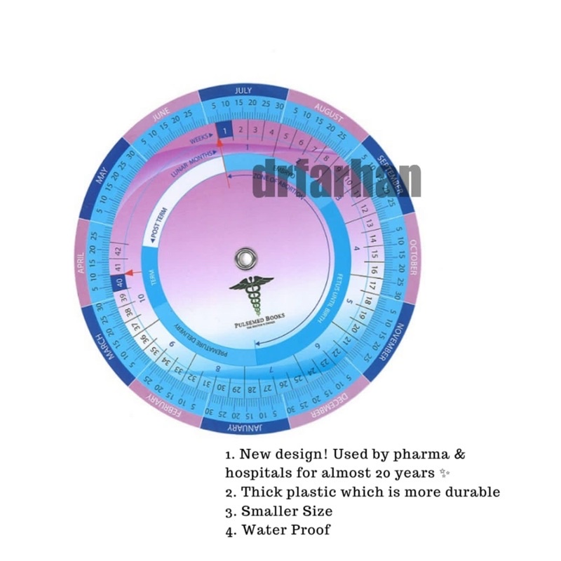 Pregnancy Wheel / Obstetric Wheel 2nd Edition | Shopee Philippines
