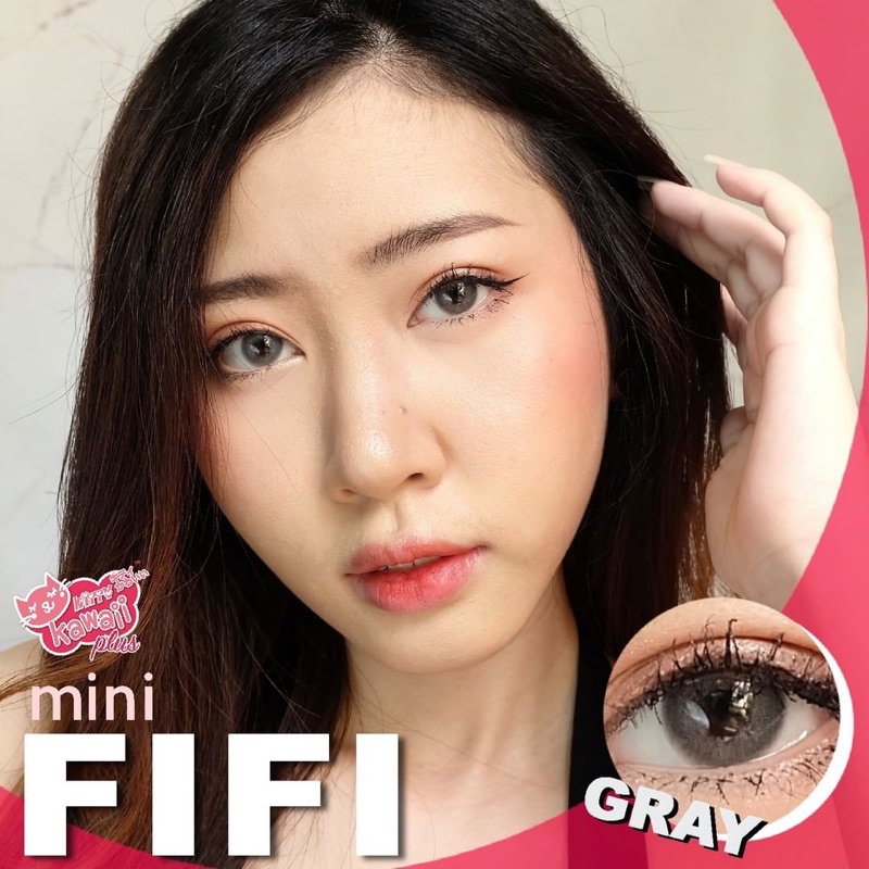 Mini FIFI Gray Soft Colored Contact Lens Eyewear NO GRADE 6 Month UV ...