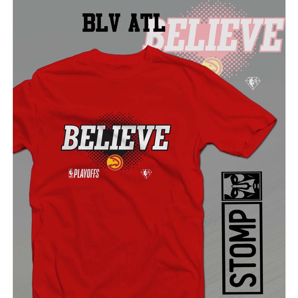 STOMP CLOTHING CO - NBA FINALS 2022 - ATLANTA HAWKS - BLV ATL | Shopee ...