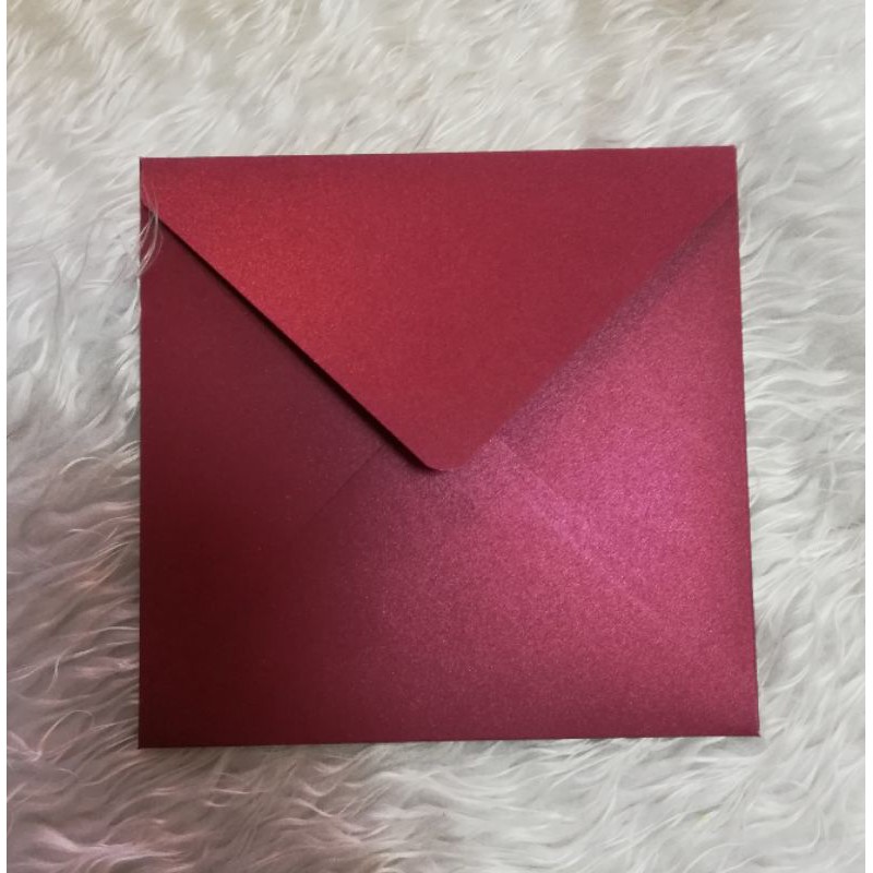 Square envelope /for 6X6 invitation envelope | Shopee Philippines