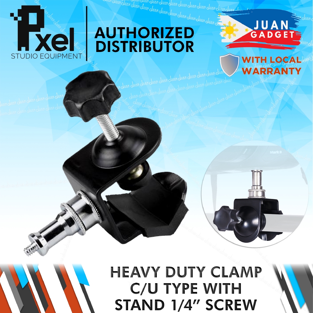 Pxel AA-UC2 Heavy Duty Clip Clamp C / U Type Photo Studio Light With ...