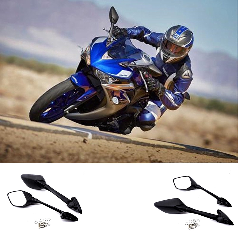 Yamaha nmax YZF R25 R3 Side Mirror black carbon | Shopee Philippines