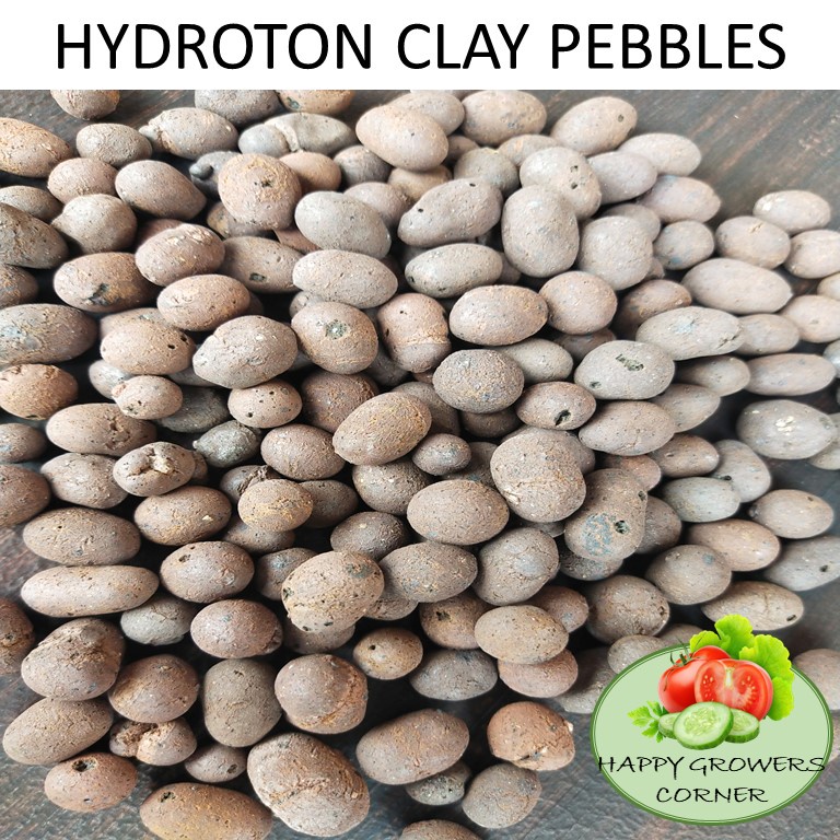 Hydroton Clay Pebbles 16-25mm sizes for Hydroponics (3 Liters /1 Kgs ...