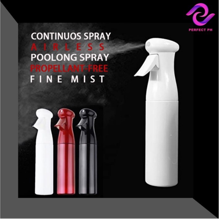 PERFECTPH 300ml Mist Spray Portable Bottle Empty Mist Sprayers Alcohol ...