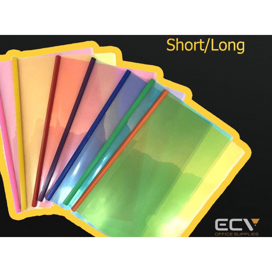 FOLDER PLASTIC WITH SLIDER LONG/ SHORT (12s per pack) | Shopee Philippines