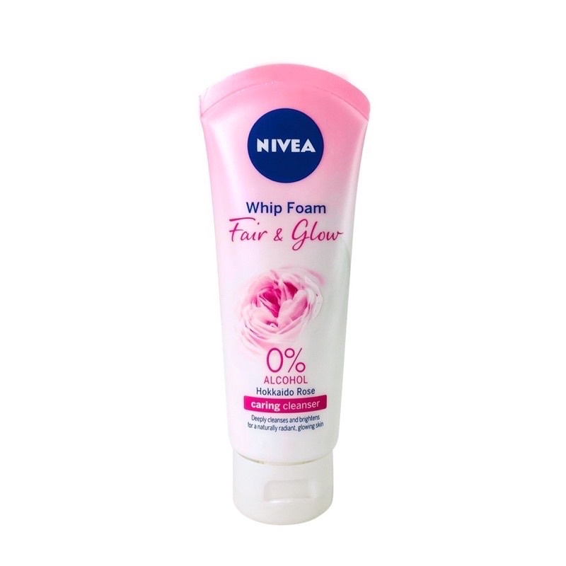 NIVEA Face Cleanser Fair and Glow Whip Foam with 36x Anti-oxidants ...
