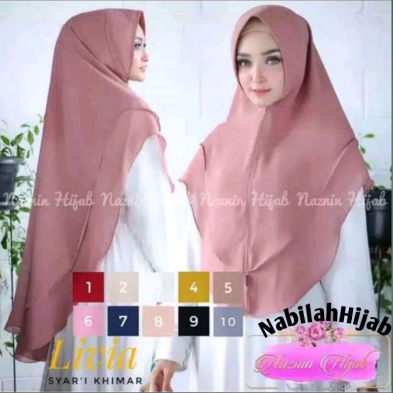 2 LAYER KHIMAR HIJAB/2 LAYER MUSLIMAH Diamond HIJAB | Shopee Philippines