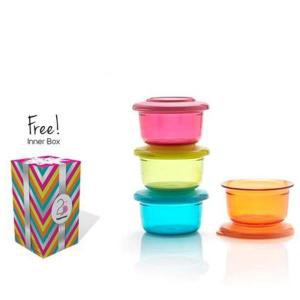 Crystal Candy Tupperware (Set Of 4 Pc Contents) | Shopee Philippines