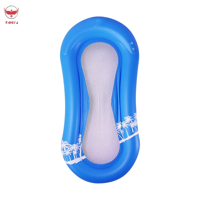 Floating Water Hammock Lounge Chair Swimming Pool Inflatable Float ...