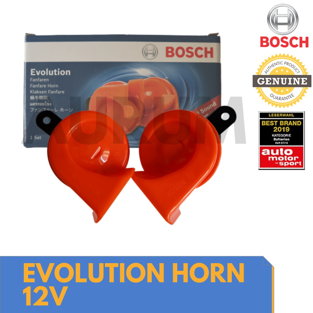 Bosch Evolution Horn 12V 2pcs | Shopee Philippines