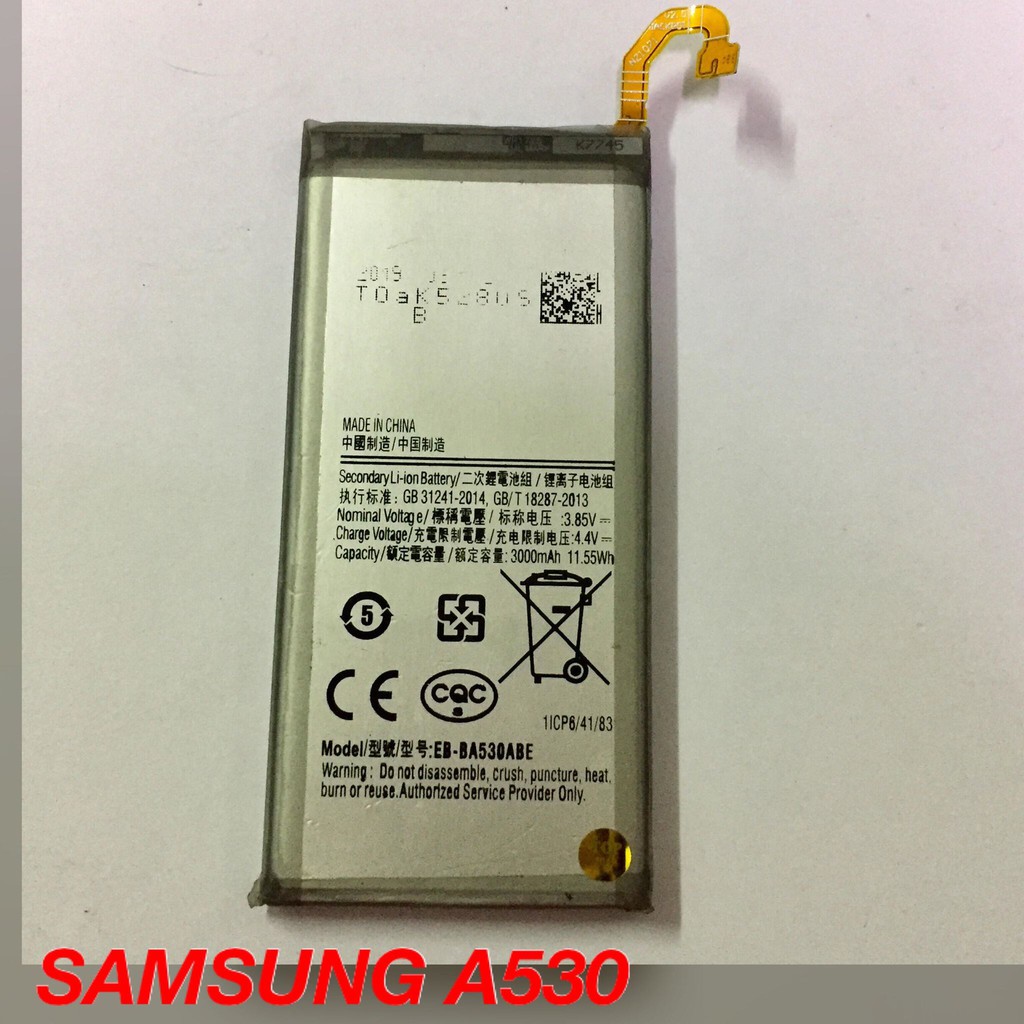 Replacement Samsung A8 2018 A530 Battery EB-BA530ABE | Shopee Philippines