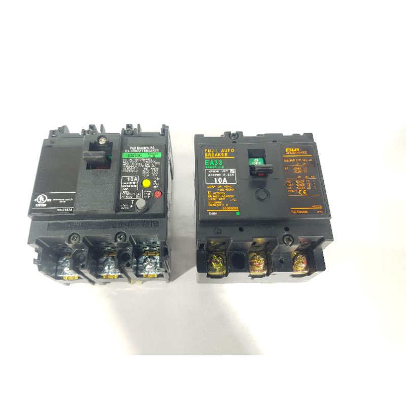 Circuit Breaker 10A 3Phase FUJI MCCB/ELCB(Original Made in Japan ...