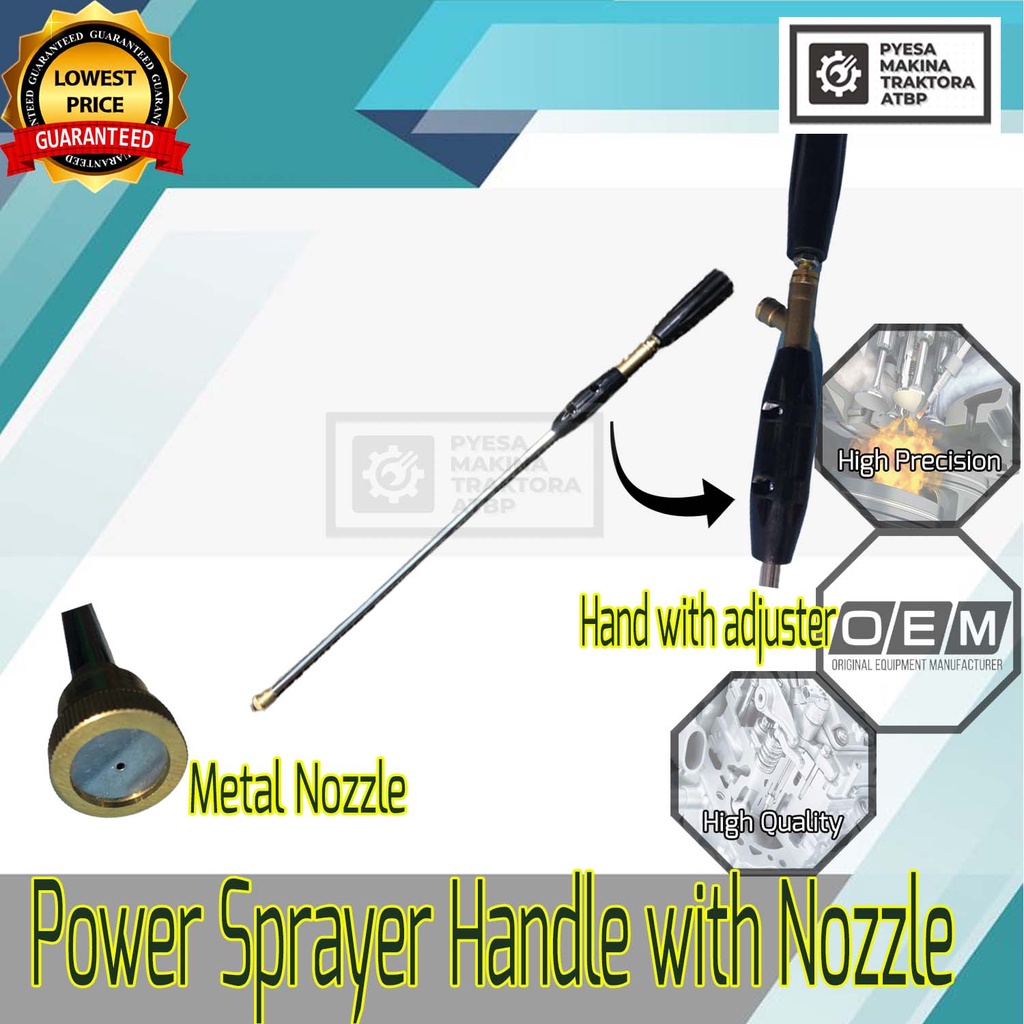 Power Spray Handle Metal Nozzle and Adjuster Handle | Shopee Philippines