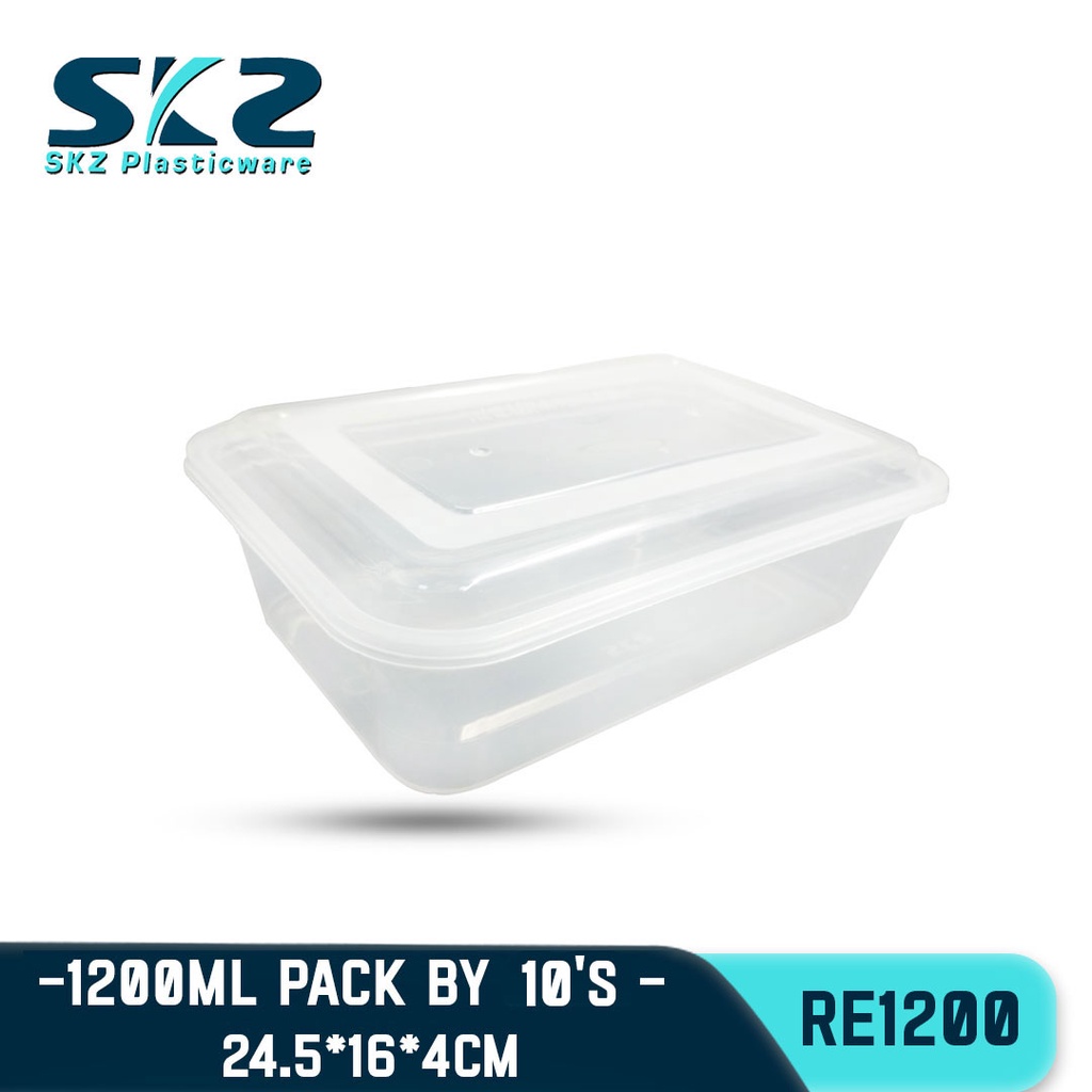 SKZ CLEAR CONTAINER RECTANGULAR SERIES RE1200 ENVIRONMENTAL FRIENDLY ...