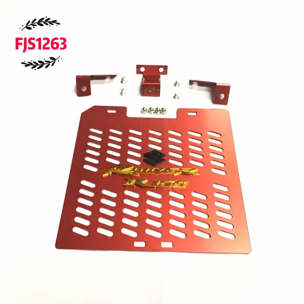 FJS1263 Motorcycle Radiator cover for Raider ( alloy ) | Shopee Philippines