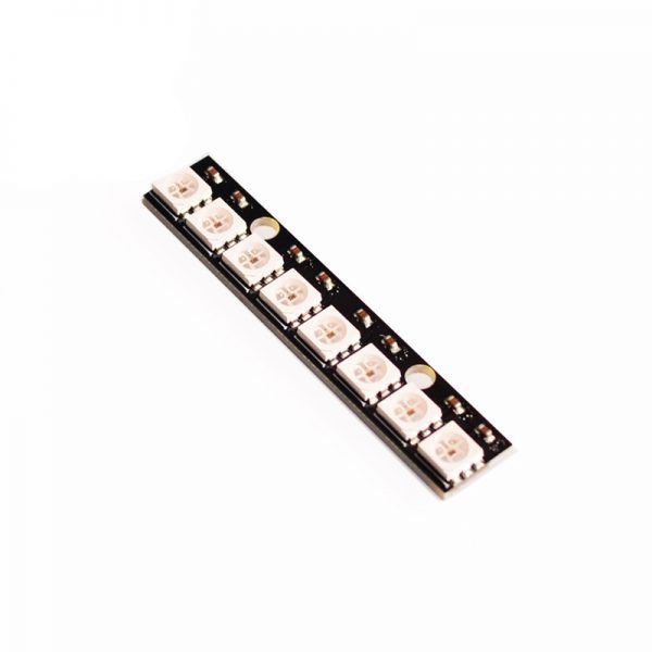 Neopixel 8 RGB LED Display Circuit WS2812 straight bar | Shopee Philippines