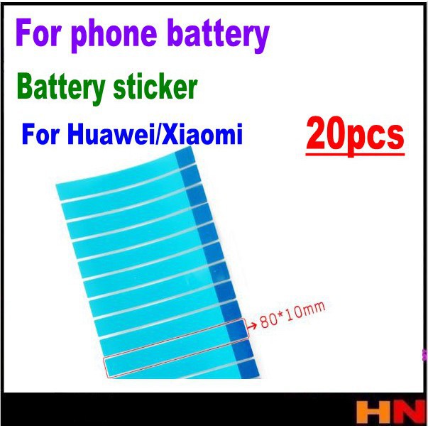 20pcs Battery Adhesive Sticker For Huawei For Xiaomi phone Battery Glue ...