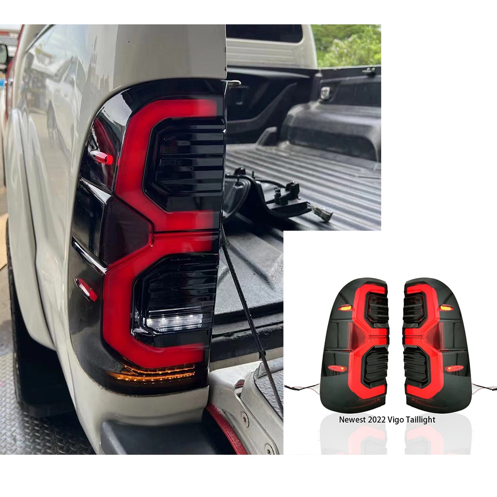 Newest Hilux Vigo Tail lights 2022 Revo Shape Tail lamp for Hilux vigo ...