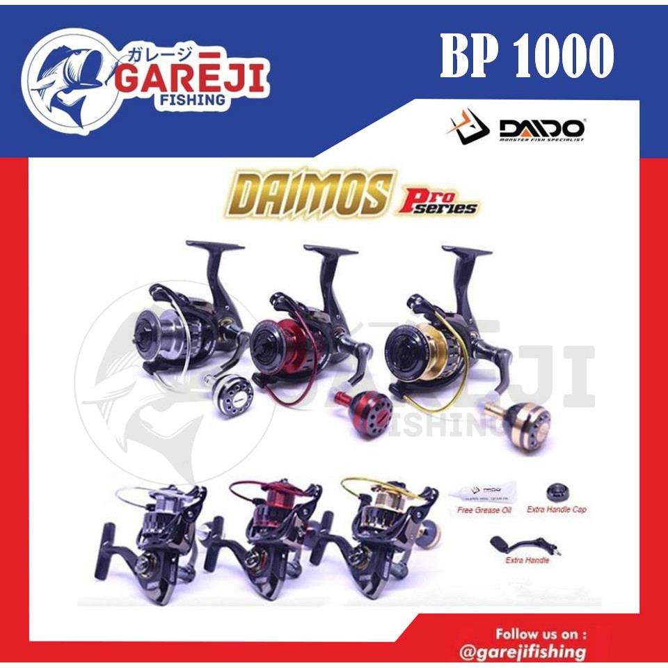 Daido Daimos Pro series Spin 11BB 1000 Reel | Shopee Philippines