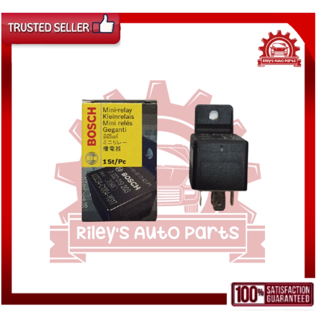 BOSCH POWER RELAY 24volts (5 terminal) | Shopee Philippines