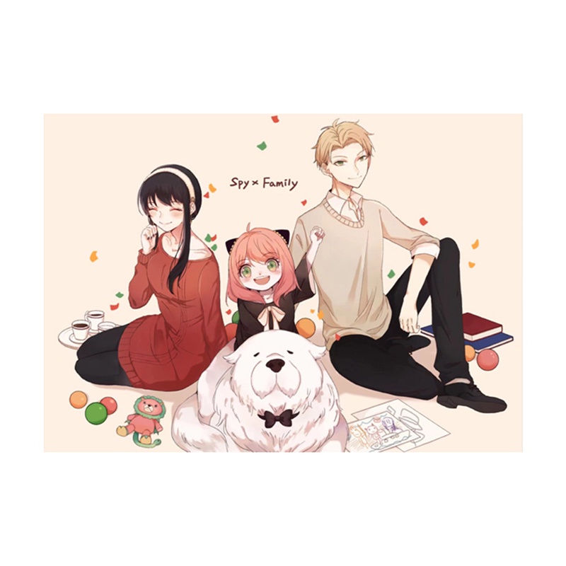 FASUSE Spy X Family Loid Forger Yor Briar Anya Forger Bond HD Print ...