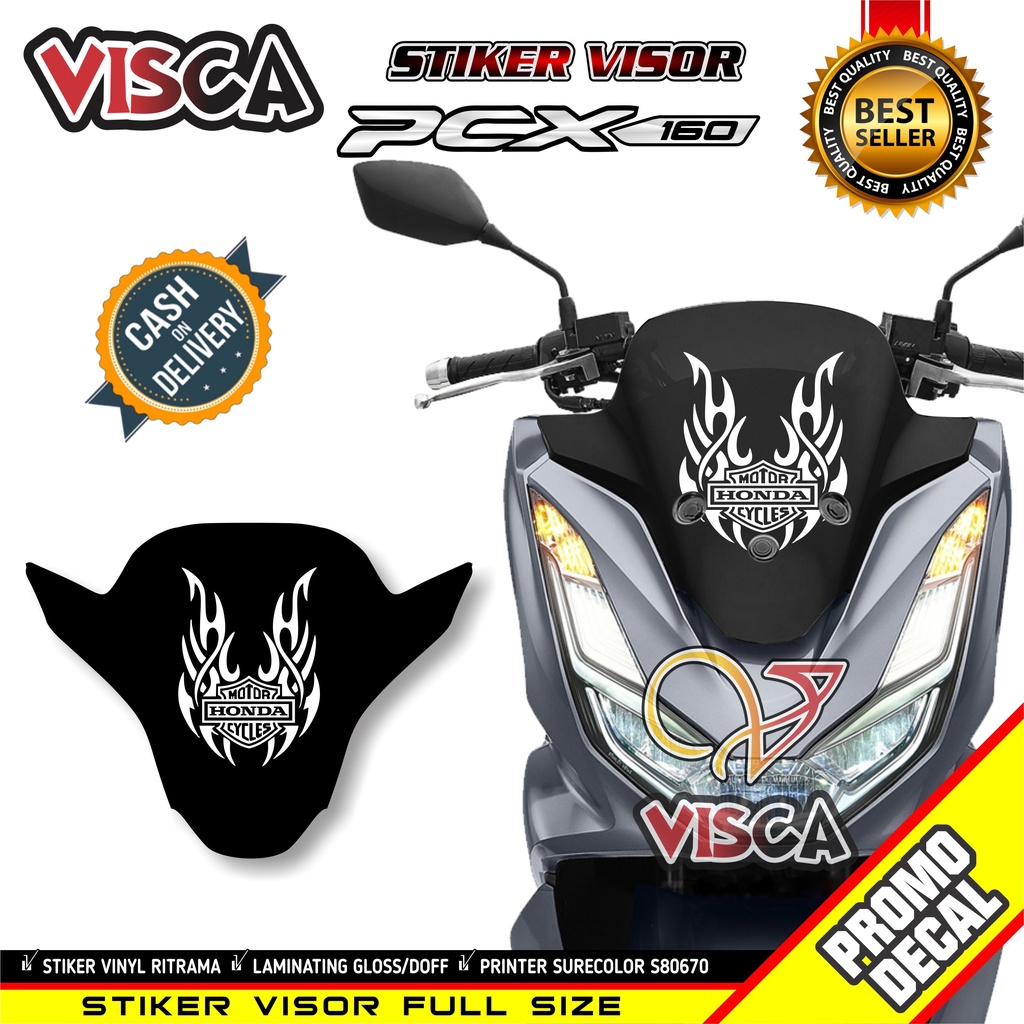 Pcx 160 Visor Sticker Latest Pcx 160 Sticker 2022 Pcx 160 2022 PCX ...