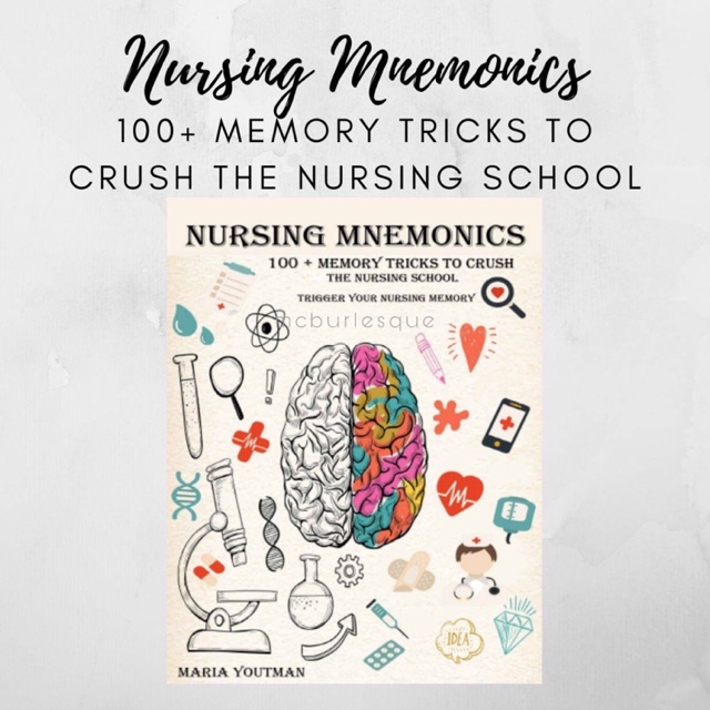 Nursing Mnemonics 100+ Memory Tricks | Shopee Philippines