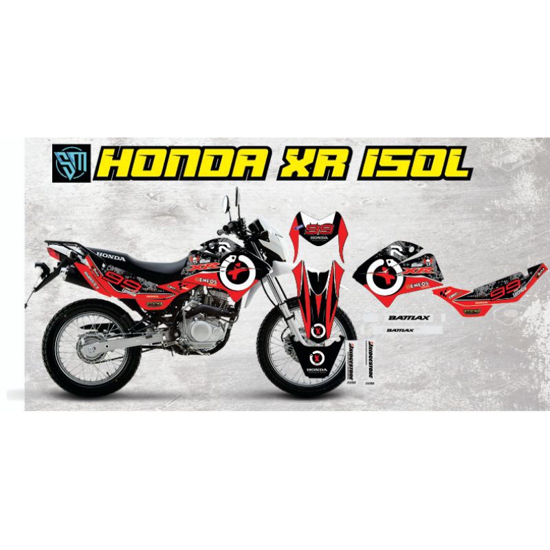 Honda XR 150L full body decals | Shopee Philippines