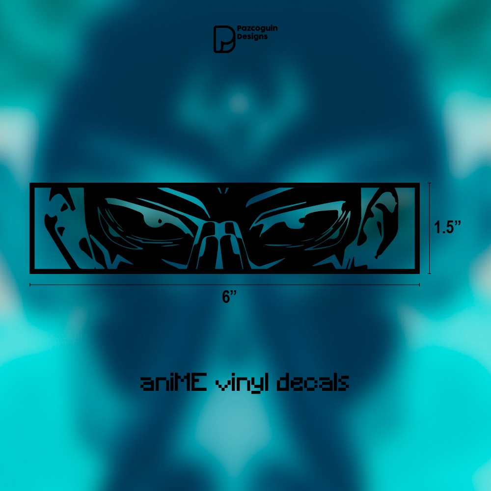 AniME Husbando Vinyl Stickers Jujutsu Kaisen Sukuna | Shopee Philippines